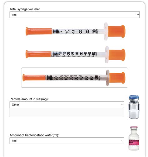Peptide Calculator Accurate Peptide Dosage Made Easy