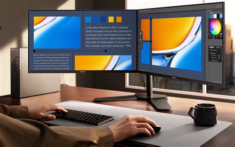 Huawei Releases New Budget Friendly Office Monitor With Hz Refresh Rate Notebookcheck Net News