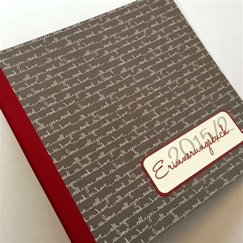 Bildergalerie Memory Books - paper-party.de