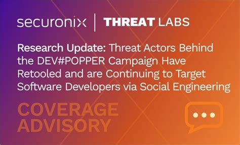 Abhishek Narasimhan On Linkedin New Securonix Threat Research Advisory