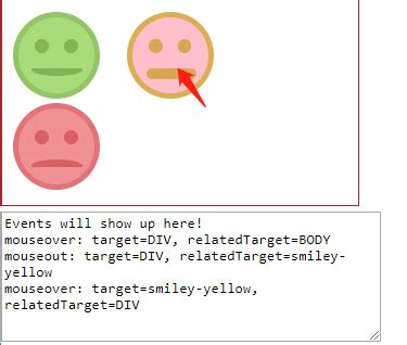 Mouseover Outmouseenter Leave Javascript