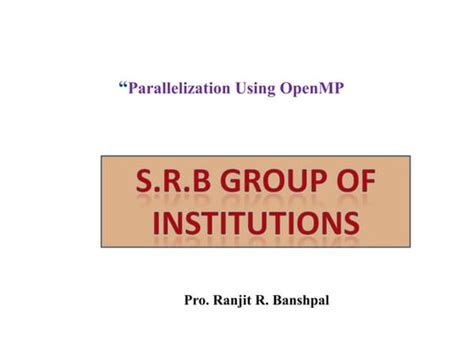 Openmp Final2pptx