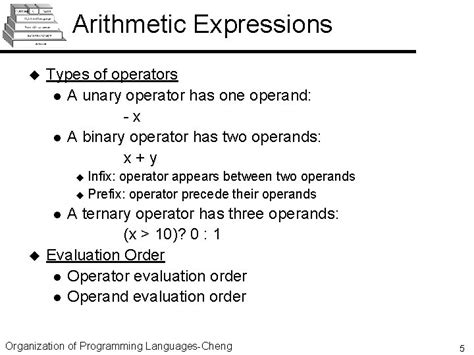 Cse 452 Programming Languages Expressions And Control Flow