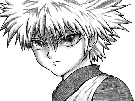 Killua Drawing [ R Hunterxhunter