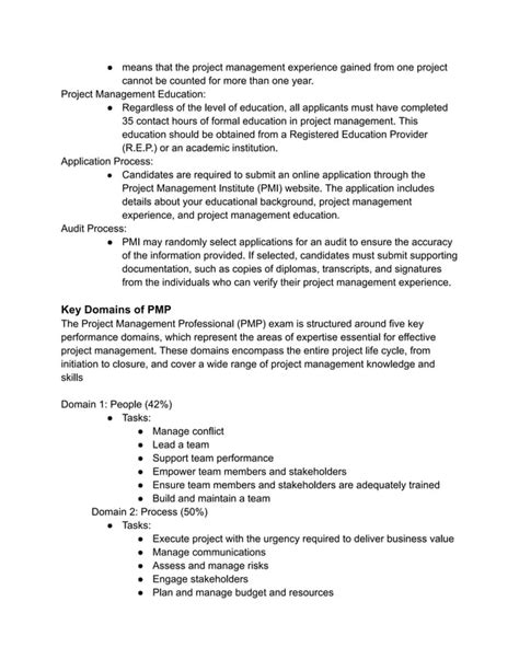 Introduction To Pmp Certification Pdf