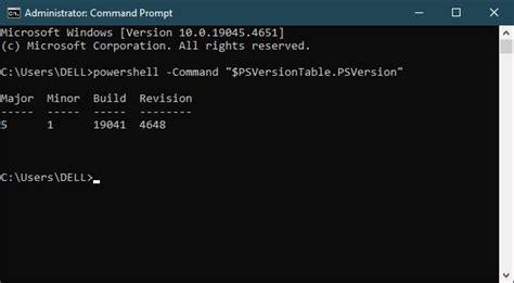 How To Check Version Of Powershell