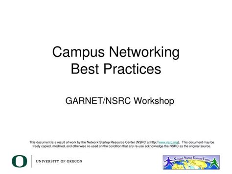 PPT Campus Networking Best Practices PowerPoint Presentation Free Download ID