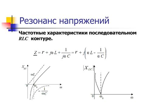 Резонансы в электрических цепях презентация онлайн