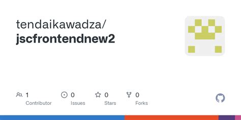 Github Tendaikawadza Jscfrontendnew