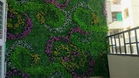 Synthetic Artificial Vertical Grass Wall Service At ₹ 197sq Ft In Pune