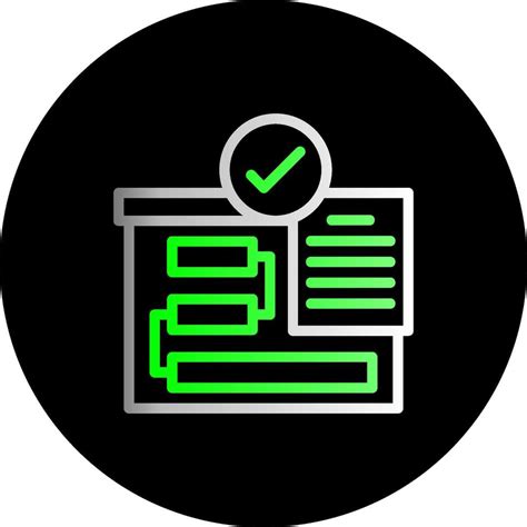 Testing Dual Gradient Circle Icon 40951202 Vector Art At Vecteezy