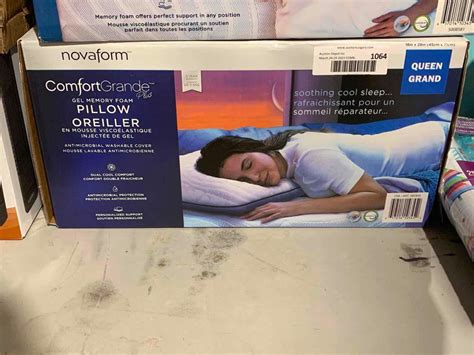 Novaform Comfort Grande Plus Gel Memory Foam Pillow