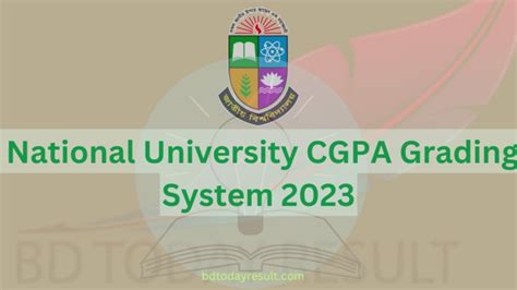 Nu Cgpa Grading System 2023 Check Now Bd Today Result