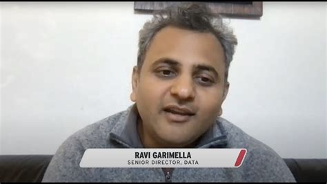 Ravi Garimella Senior Director Data Youtube