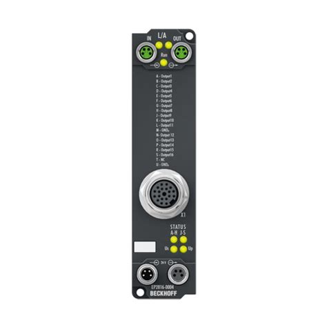 EtherCAT Box 16 kênh digital output 24VDC Beckhoff EP2816 0004