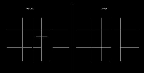 Extend Line To Touch Nearest Boundary Autolisp Visual Lisp And Dcl