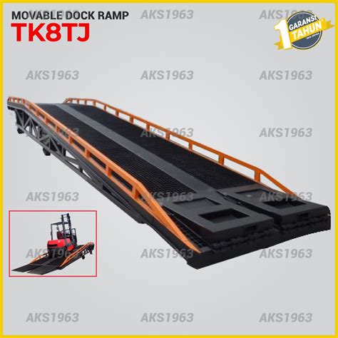 Jual Dermaga Bongkar Muat Movable Loading Dock Ramp 8 Ton 1 6 M AKS TK8TJ AKS9163 Shopee