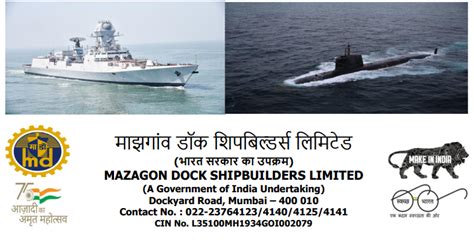 MDL Non Executive Recruitment 2024 10th ITI Diploma Degree Vacancy