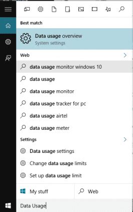 How To Monitor Real Time Data Usage In Windows 10 11