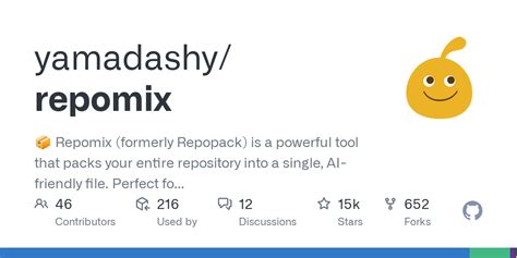 Github Yamadashyrepomix 📦 Repomix Formerly Repopack Is A Powerful