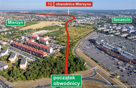 Mierzyn Obwodnica Mierzyna podpisano umowę na wykonanie dokumentacji