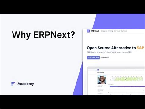 Frappe Academy Why ERPNext Frappe Forum