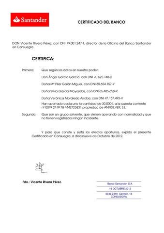 Obtener Certificado De Titularidad Bancaria Online