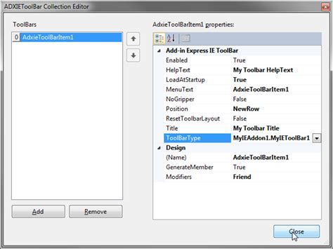 Create Ie Toolbar In C Vbnet C Add A Custom Button For Internet Explorer