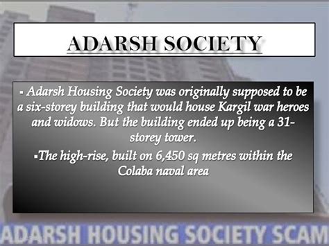 Adarsh Housing Scam