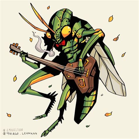 Thiago Lehmann On Instagram “a Grasshoper Bard Is Welcome In Any