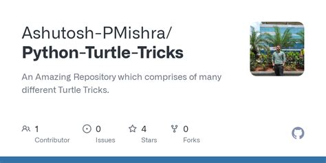 Github Ashutosh Pmishra Python Turtle Tricks An Amazing Repository Which Comprises Of Many