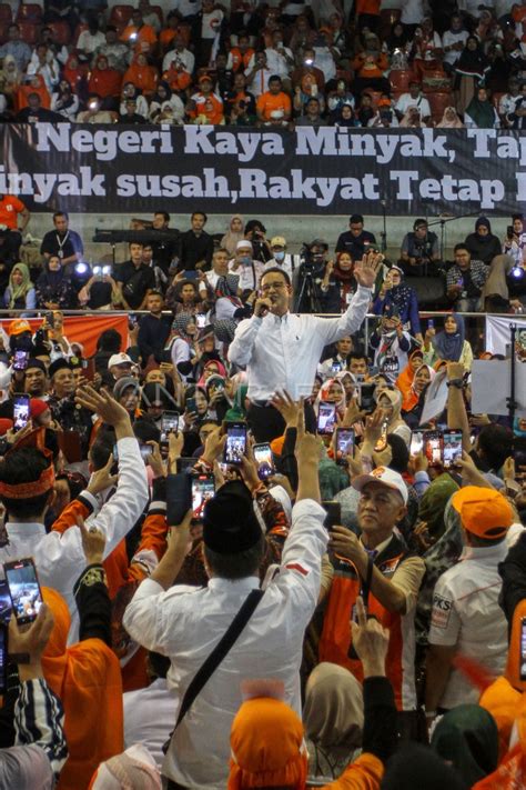 Kampanye Anies Baswedan Di Pekanbaru ANTARA Foto