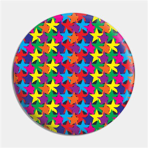 Star Pattern 1 Stars Pin Teepublic