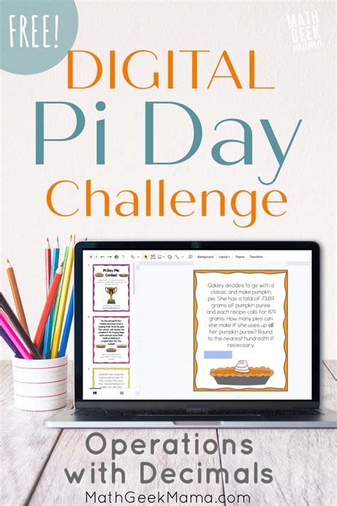 Free Digital Pi Word Problems Free Homeschool Deals