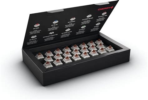 CHERRY MX RGB Brown Switch Kit, 23 Mechanical Keyboard Switches, for ...