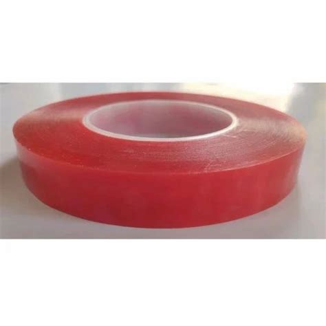 Double Sided Red Liner Polyester Tape At Rs Roll Double Sided Adhesive Tape In Bengaluru