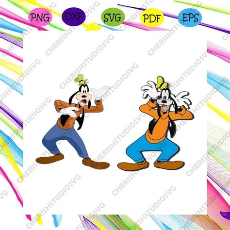Goofy Svg Disney Svg Disney Character Svg Cartoon Character Svg