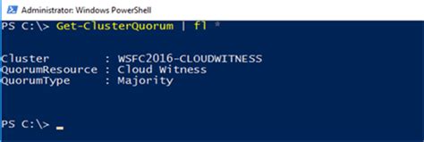 Configure Cloud Witness For Windows Server Failover Clusters