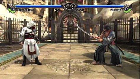 Hd Pvr Test Soul Calibur V Ezio Vs Mitsurugi Youtube