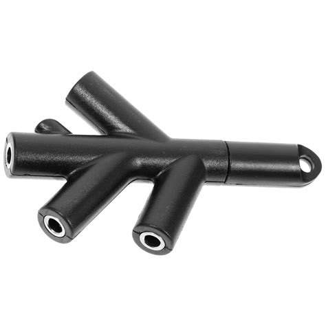 4 Way Two Input One Output Audio Splitter Adapter Miss