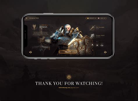 Mobile Game Concept Ui Mmorpg Behance