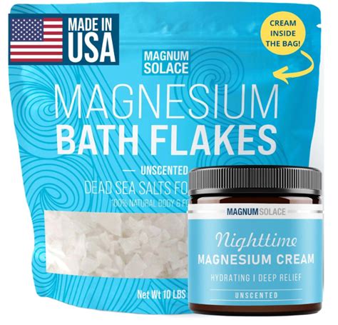 Nighttime Magnesium Cream Magnum Solace