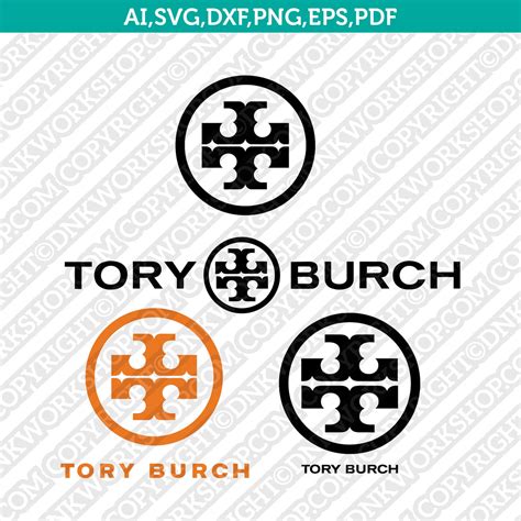 Tory Burch Logo Svg Cut File Cricut Clipart Dxf Eps Png Silhouette Cam