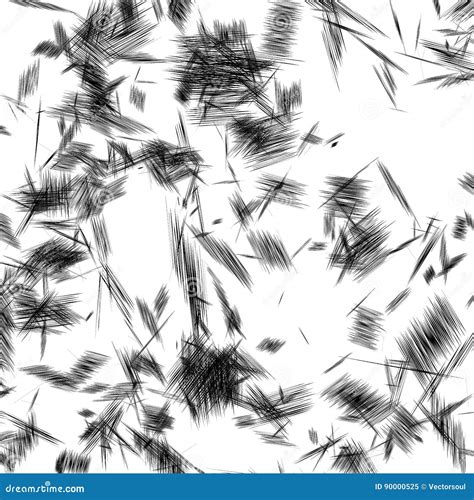 Geometric Pattern Of Chaotic Random Shapes Rough Edgy Texture Stock Vector Illustration Of