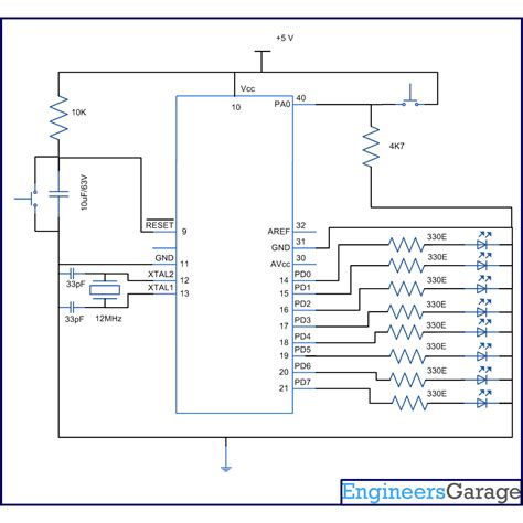 how to take input from a particular pin of atmega16 part 5 46