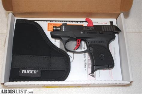 ARMSLIST For Sale Ruger LCP Rare Red Trigger Custom Concealed Carry NIB