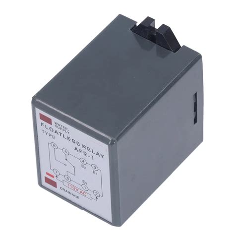 Liquid Level Controller Floatless Relay Water Level Switch Ac 110v Afr
