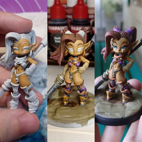 3d Printable Doxys Orc By Twin Goddess Miniatures