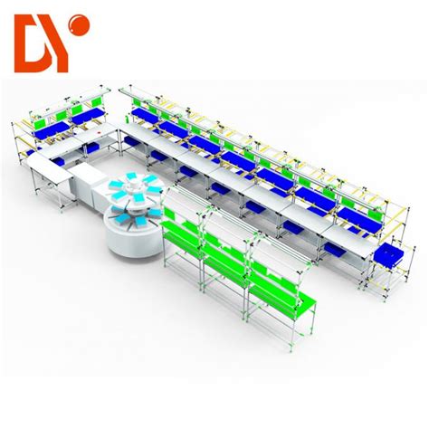 adjusted speed flexible assembly lines automated production line anti
