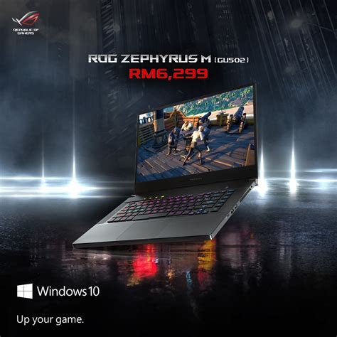 ROG Zephyrus M Hitech Century